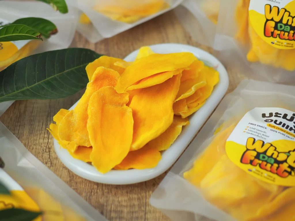 What Da Fruit ผลไม้อบแห้ง มะม่วงอบแห้ง เกรดส่งออก